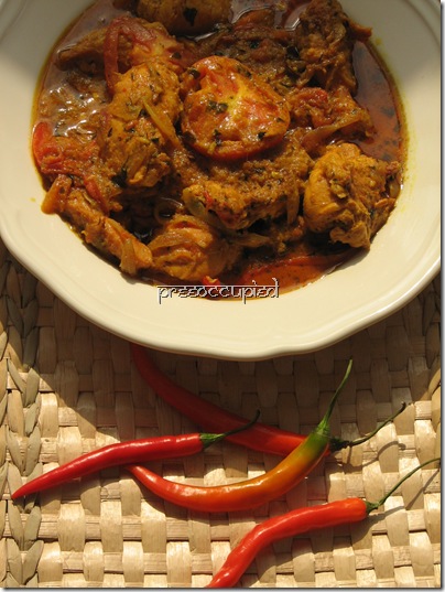 PreeOccupied: Kasoori Chicken Curry